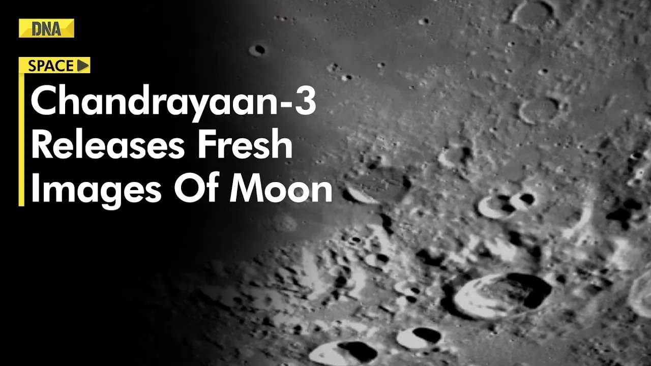 Chandrayaan-3: ISRO Releases Images of Moon's Far Side Two Days Before ...