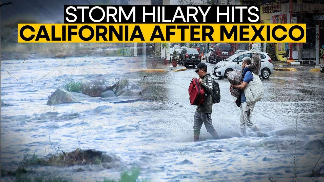 Tropical Storm Hilary: California Hit With Flooding, Mudslides ...