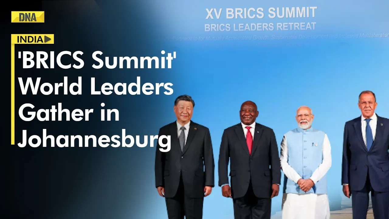 BRICS Summit 2023: BRICS leaders gather in South Africa, buzz over possible Xi Jinping meet