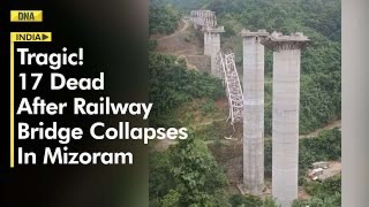 Mizoram Mishap: 17 killed after under-construction railway bridge collapses; PM announces ex-gratia