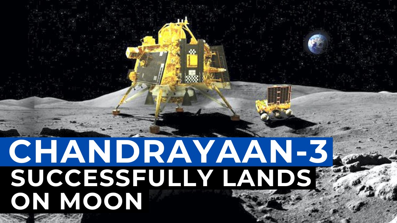 Chandryaan-3: India Scripts History As It Makes Soft Landing On Lunar South Pole