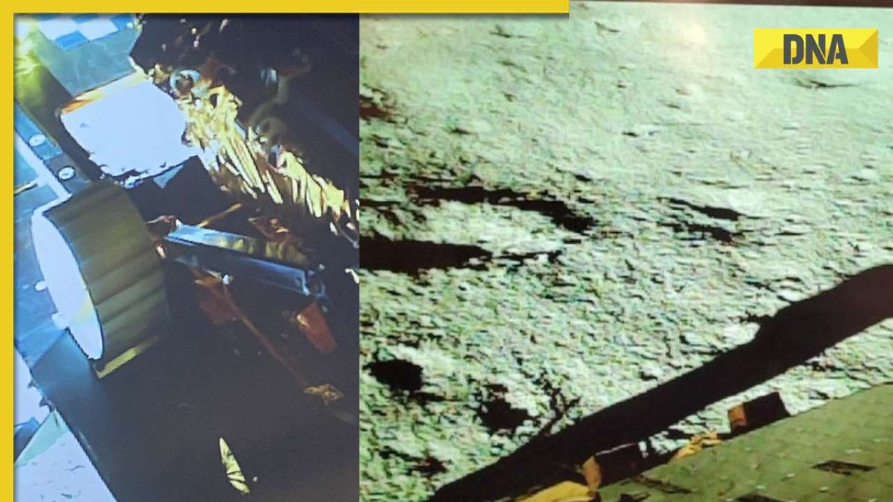 Chandrayaan-3: Pragyan rover rolls out from Vikram lander onto lunar ...