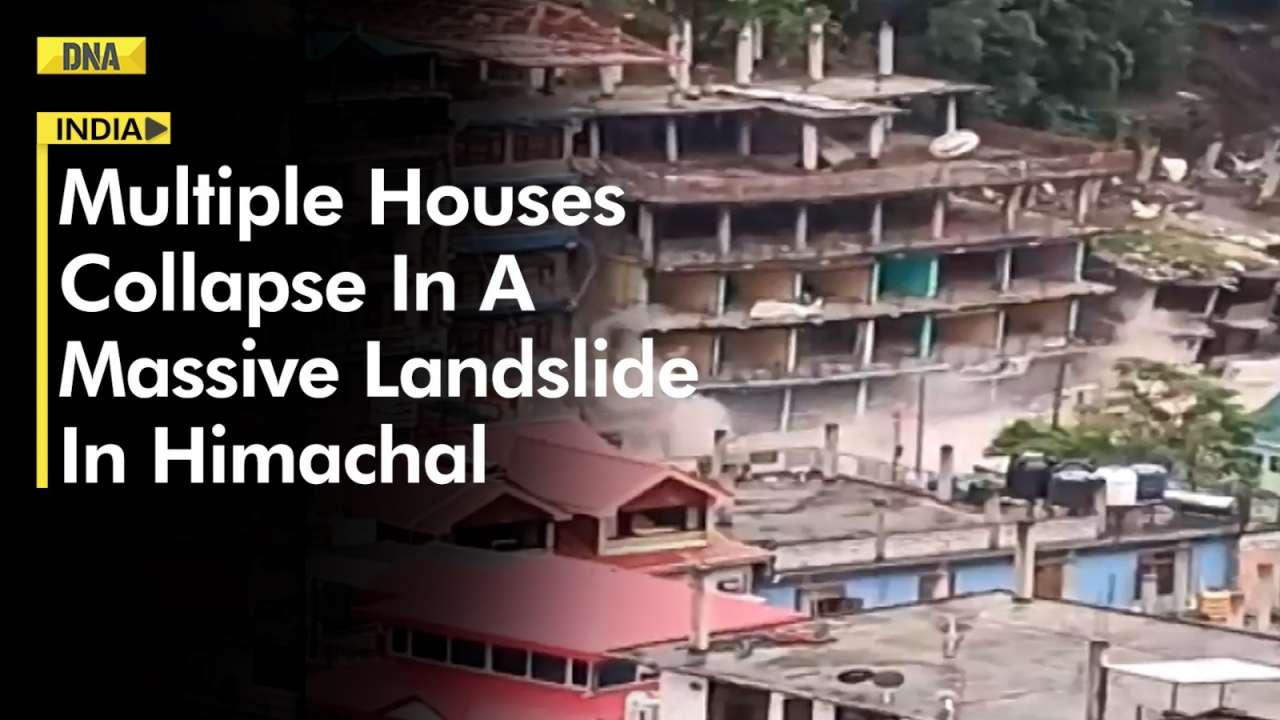 Himachal Landslide: Multiple Houses Collapse, Hundreds Of Vehicles Stranded In Kullu