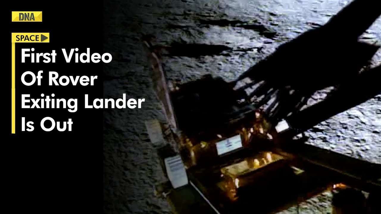 Watch when history was scripted on the Moon: First video of Pragyan ...