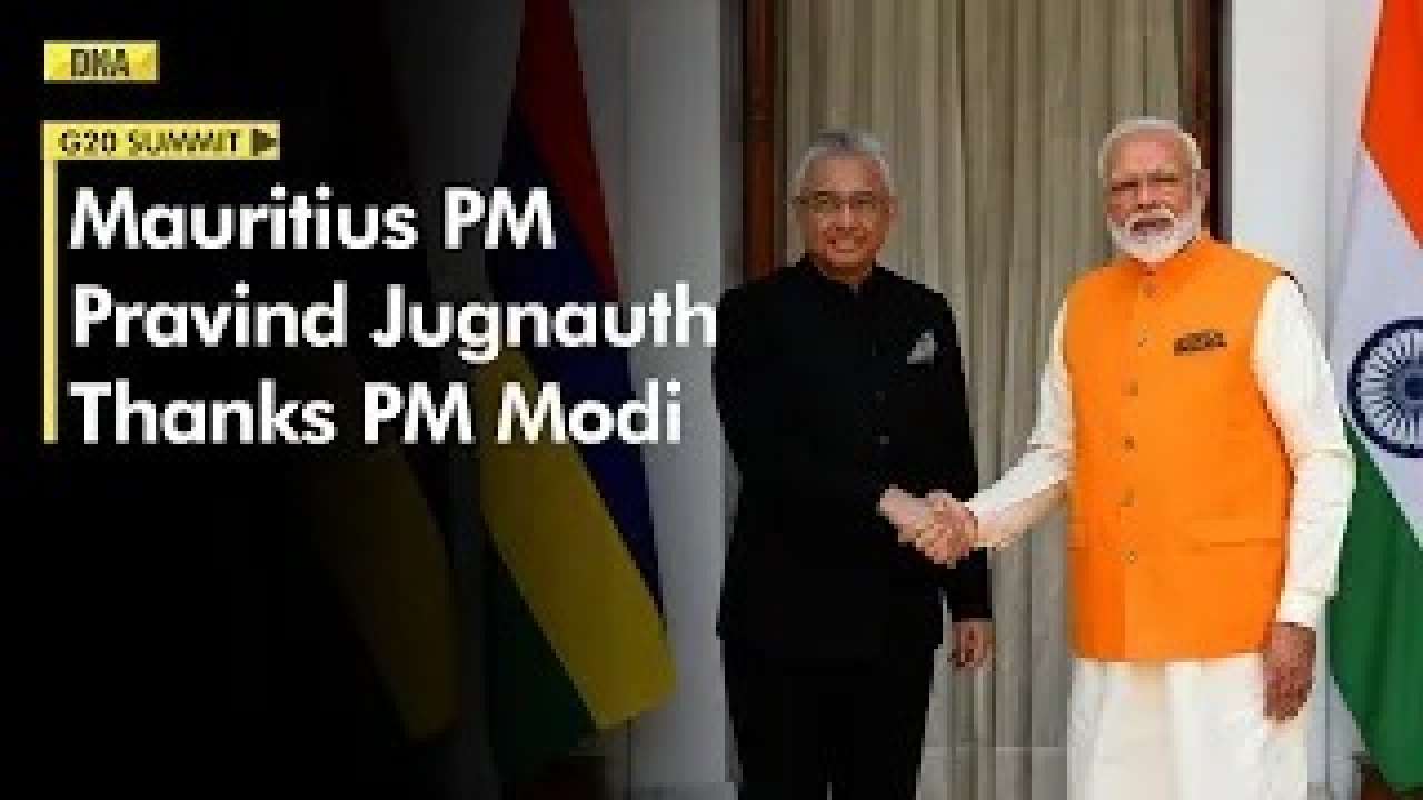 Mauritius PM Pravind Thanks PM Modi For India’s Support In Mauritius’s Fight For Decolonisation