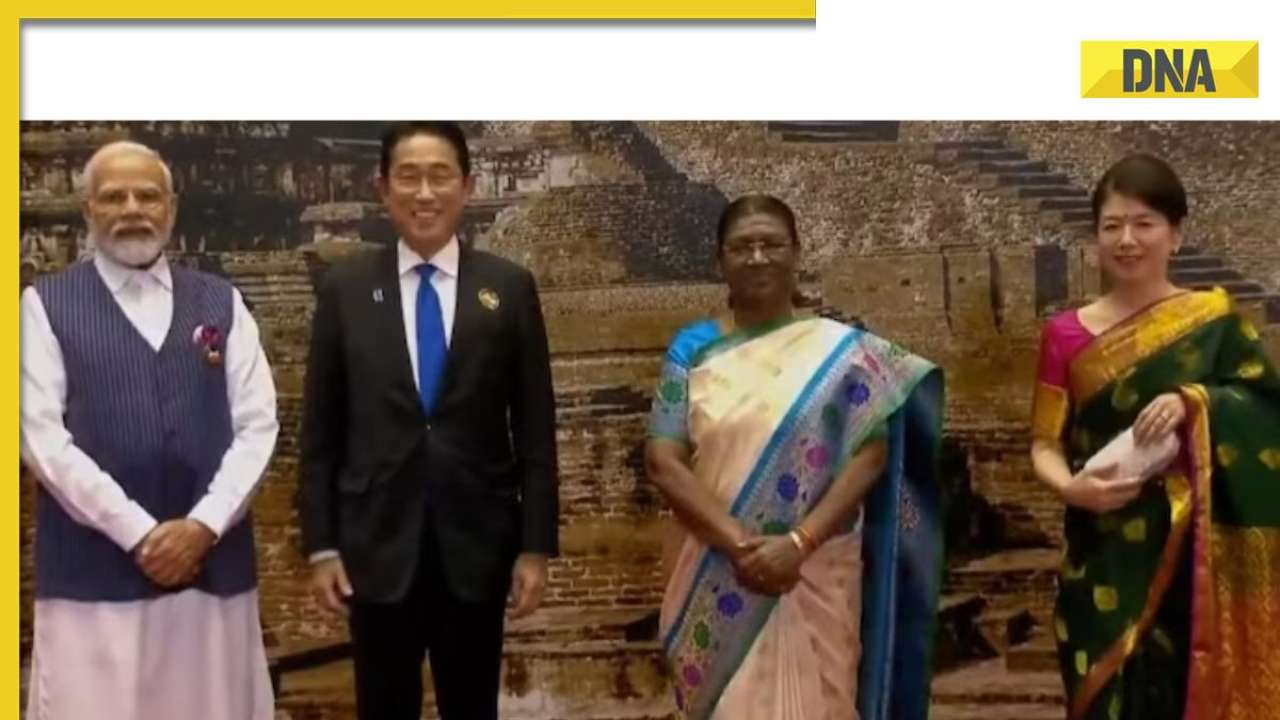 Japan First Lady Yuko Kishida drapes a traditional silk saree for G20 ...
