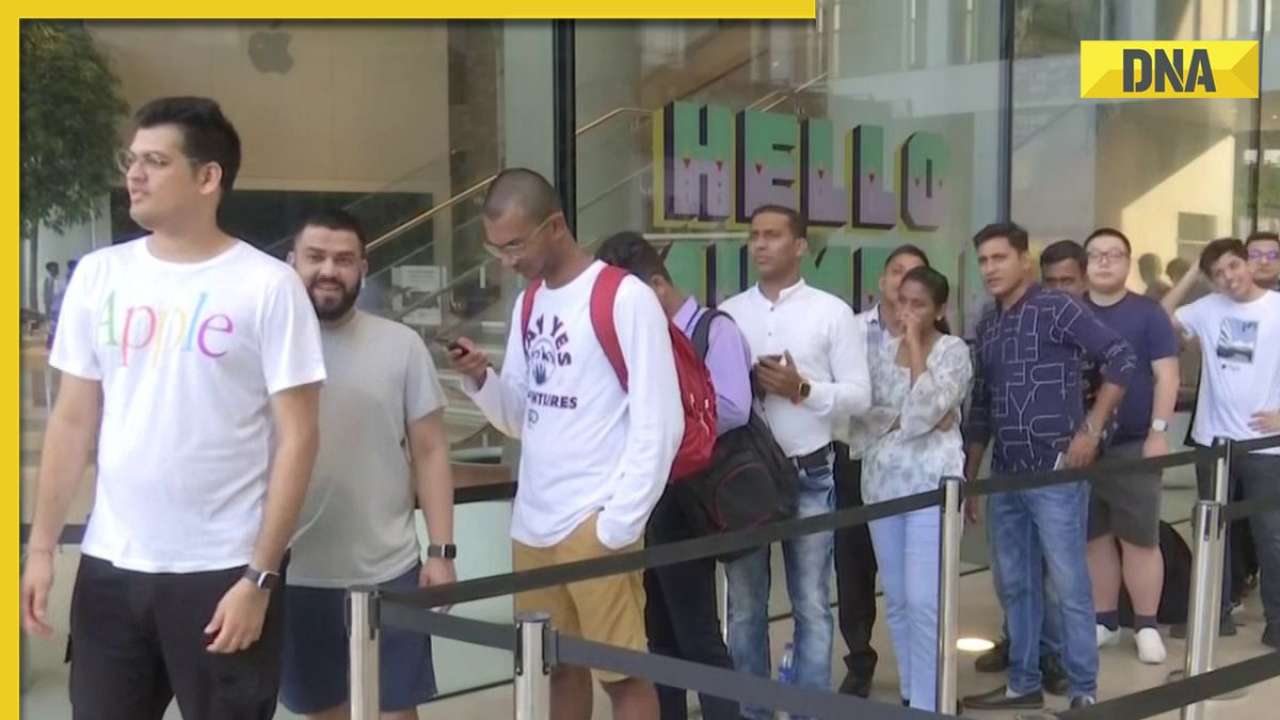 Mukesh Ambani’s mall flooded with Apple fans as Apple iPhone 15 goes on sale, billionaire to ...