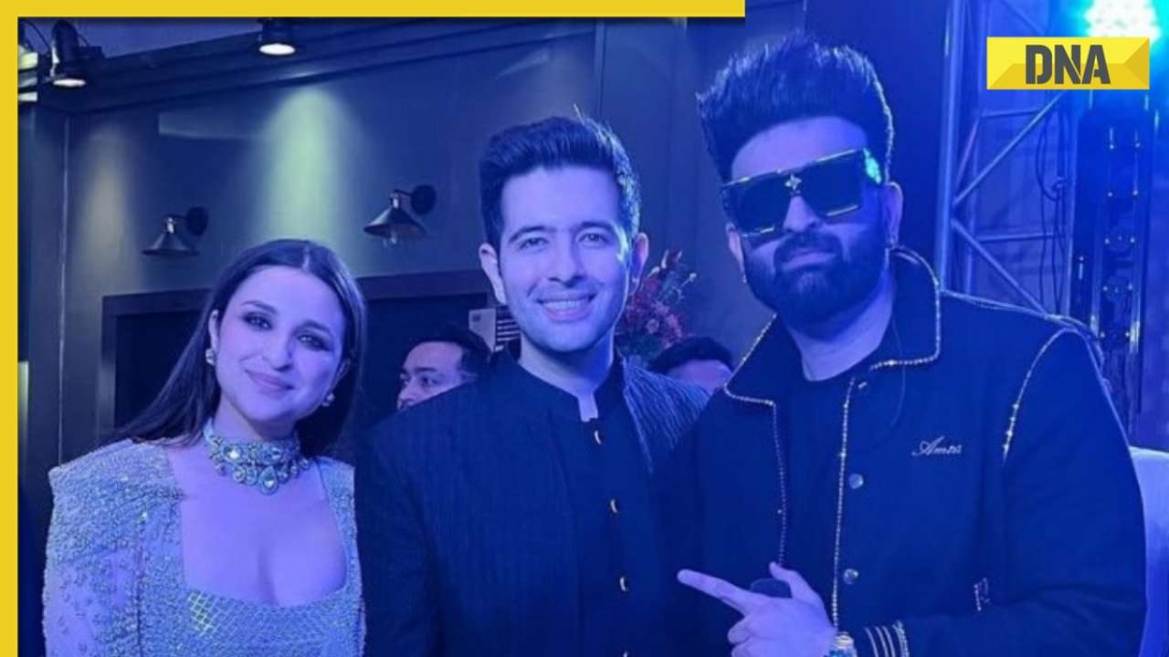 First photo out: Parineeti Chopra-Raghav Chadha look adorable, pose ...