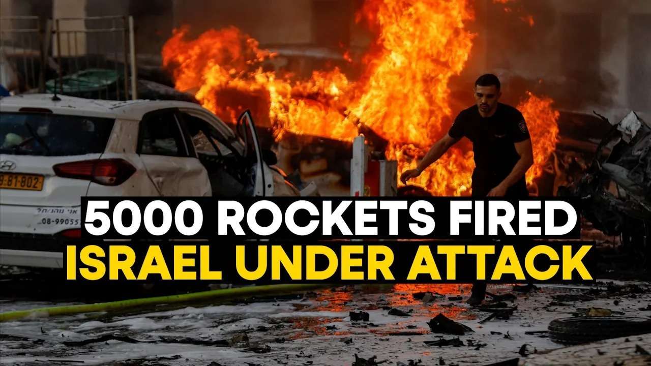 Israel-Gaza Attack: Israel declares war after Hamas fires 5,000 rockets ...