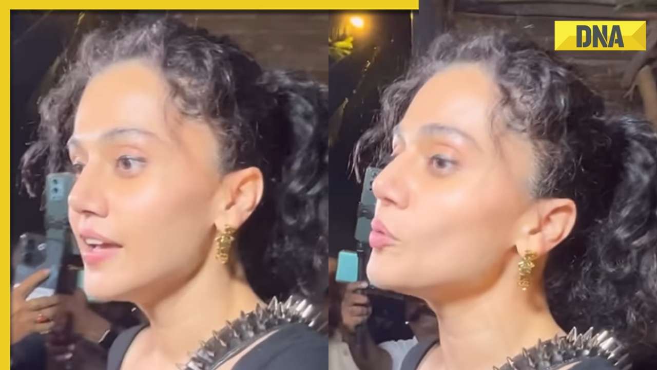 Taapsee Pannu Bikini In Shadow