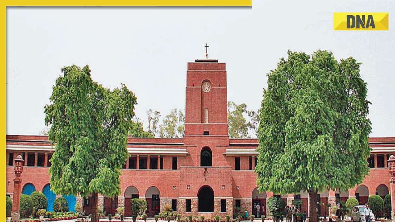 Delhi university news: Ceiling of St Stephen's college hall collapses ...