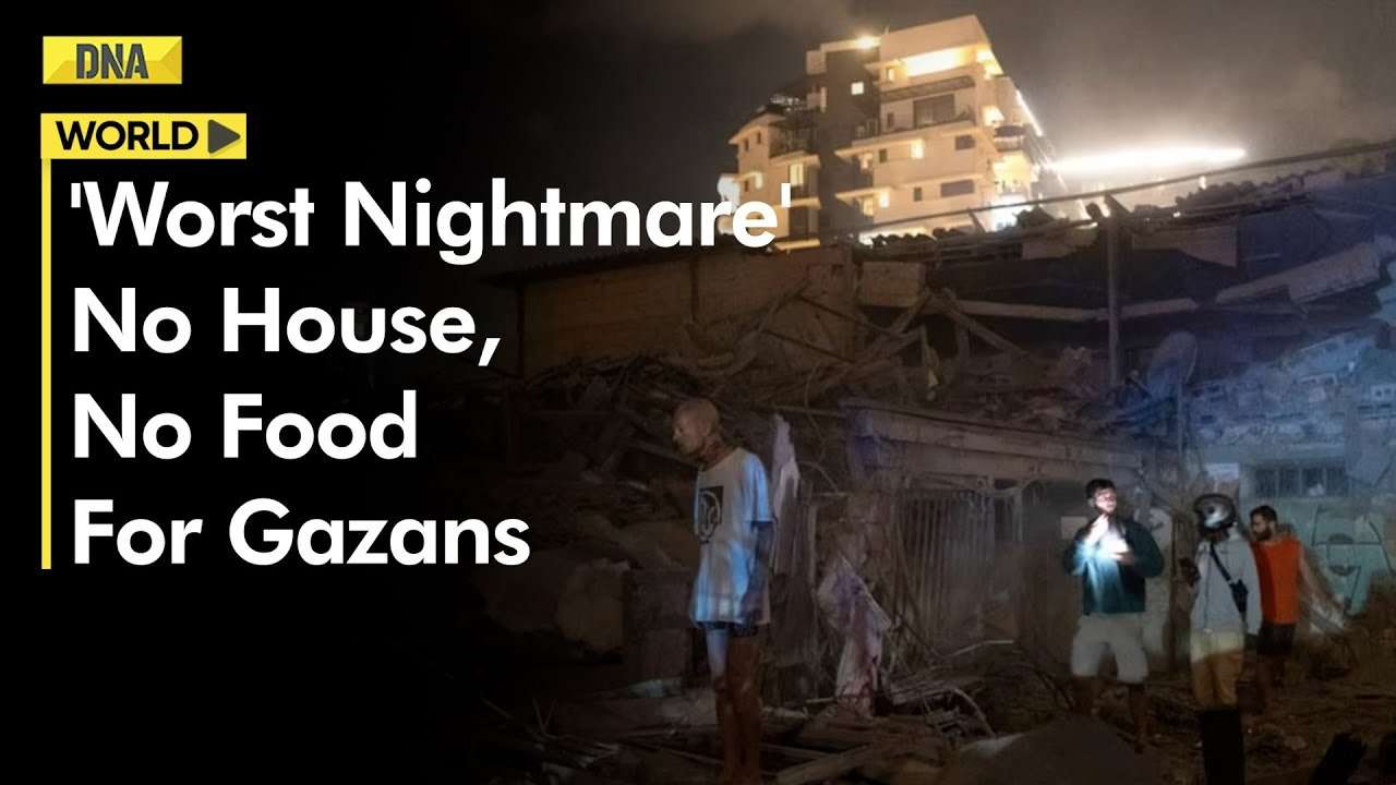 Israel-Gaza: Without power & place to go, Gazans forced to live in ...