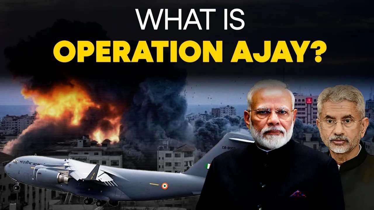 Israel-Gaza War: India launches 'Operation Ajay' to bring back 18,000 ...