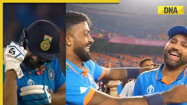 Watch: Rohit Sharma reveals the tale behind his viral bicep-flexing gesture to umpire Erasmus ...