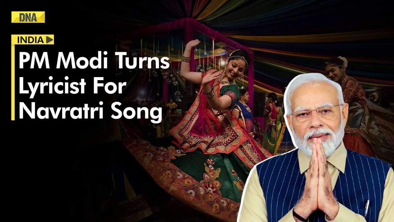Navratri 2023: PM Narendra Modi writes navratri special 'garbo' lyrics