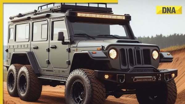 Mahindra Thar 6x6 imagined by AI, take a look at the rugged Mercedes ...