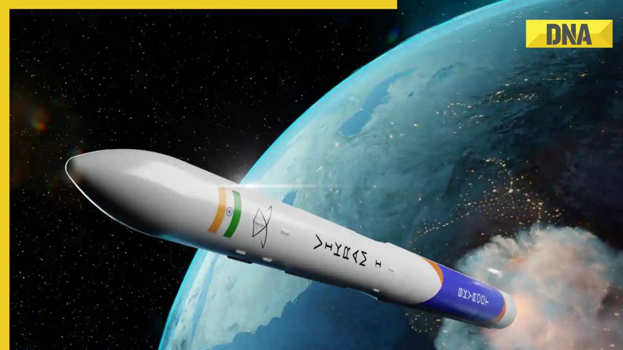 Indian space startup Skyroot unveils its Vikram-1 rocket, set to launch ...