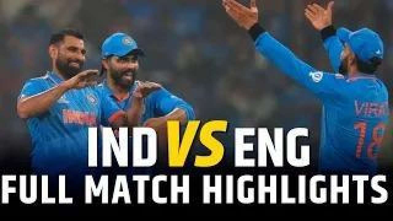 IND vs ENG highlights: India beats England by 100 runs, defending ...