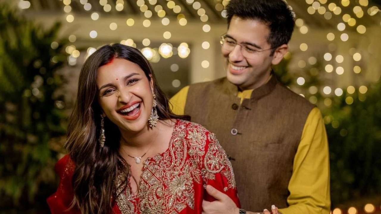 In pics: Parineeti Chopra celebrates first her Karwa Chauth with Raghav ...