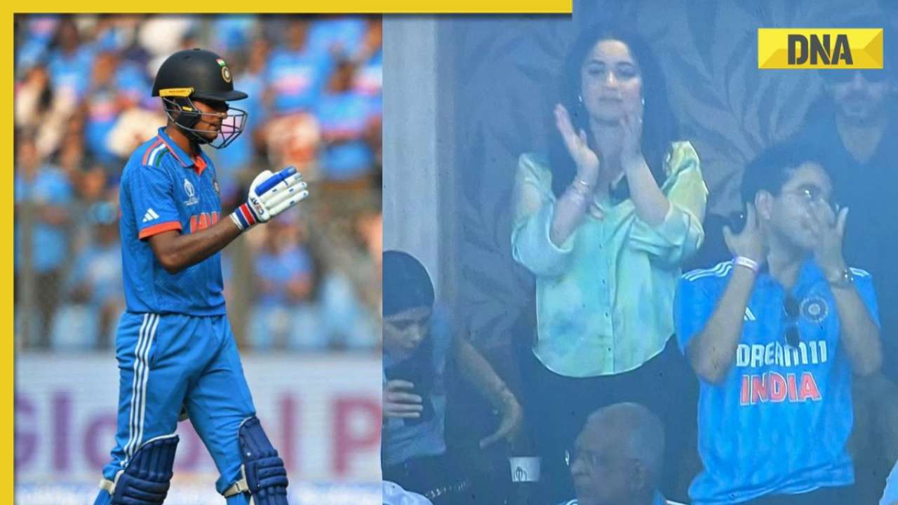 World Cup 2023: Sara Tendulkar gives standing ovation as Shubman Gill ...
