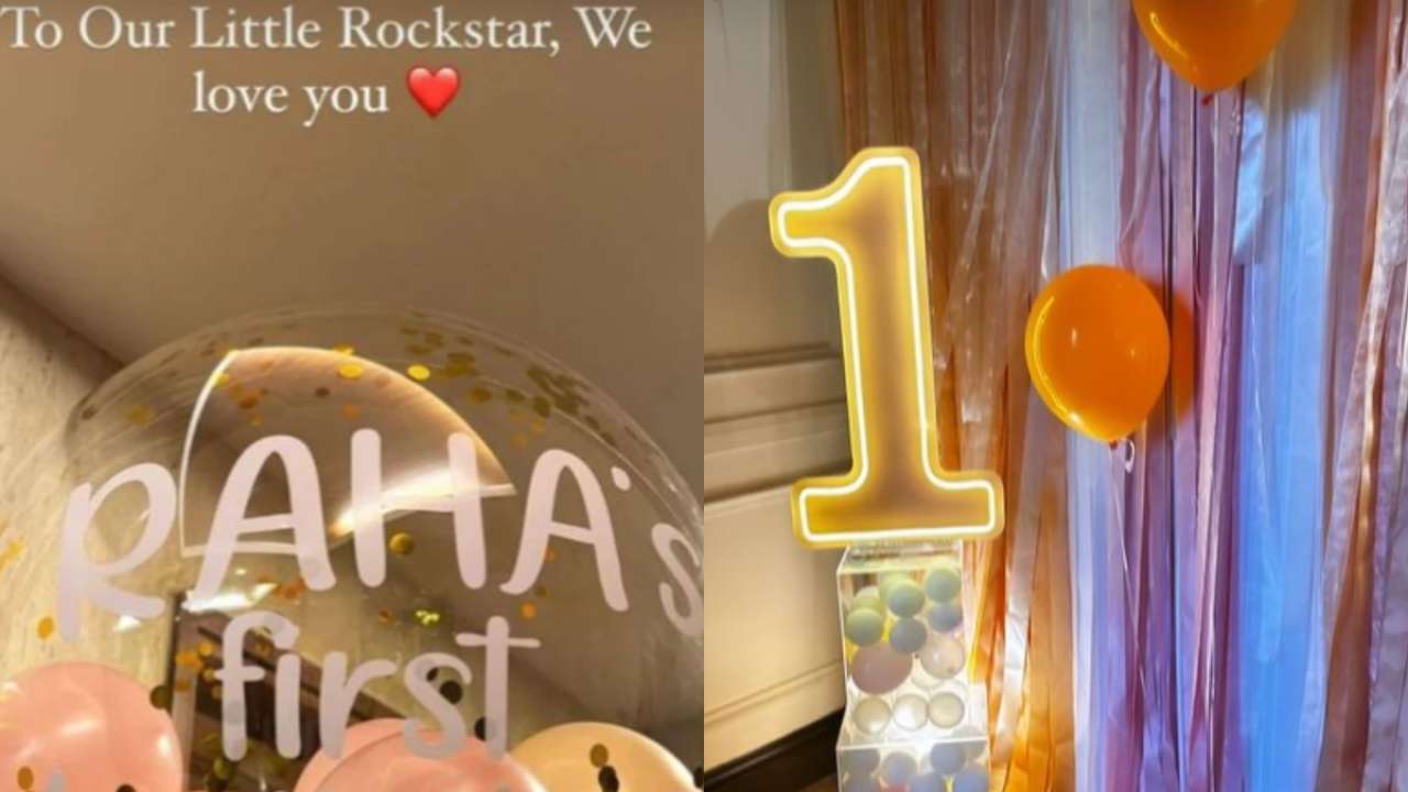 Inside photos of Alia Bhatt and Ranbir Kapoor's daughter Raha's first ...