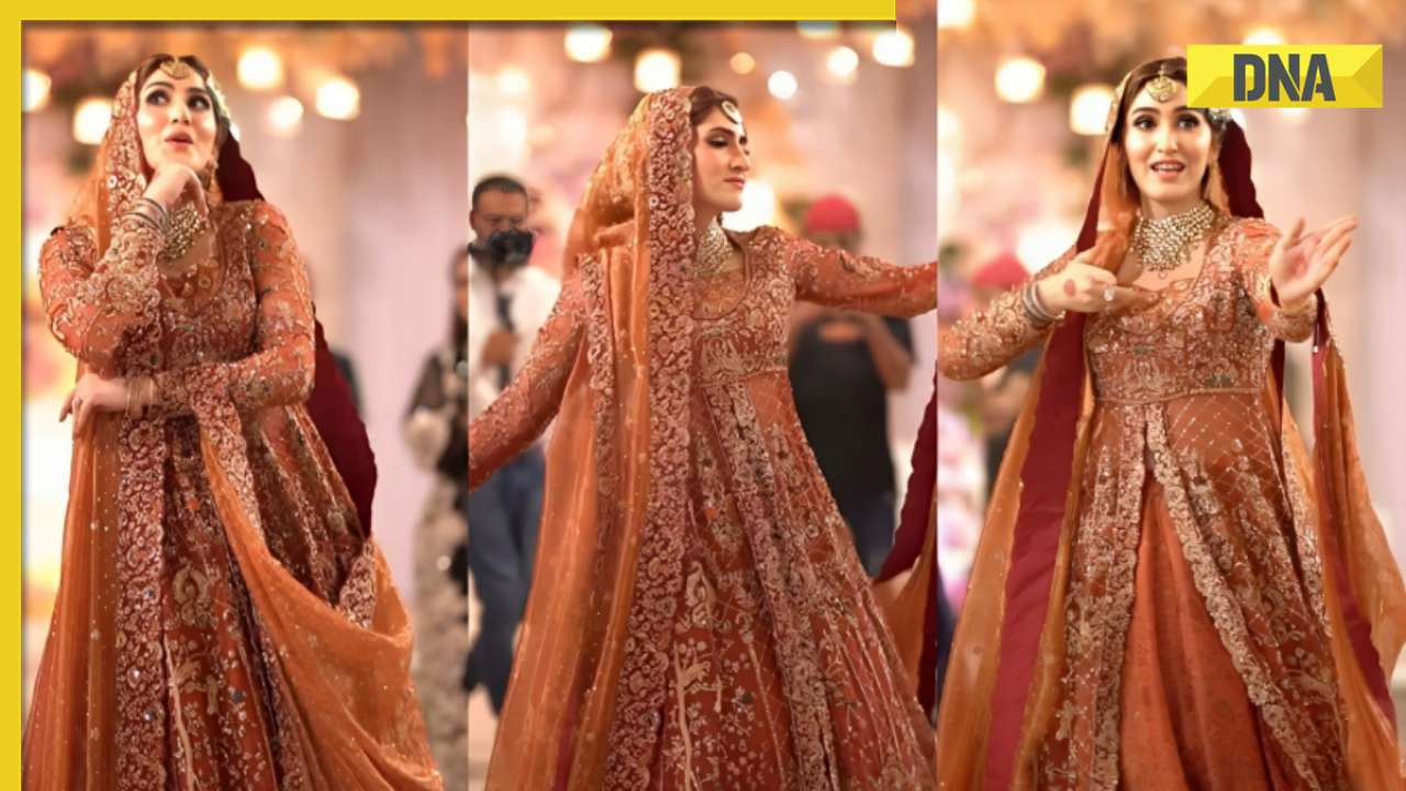 Viral video: Cute Pakistani bride's mesmerizing dance performance ...