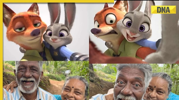 Viral video: Elderly couple's zootopia selfie proves love knows no age ...