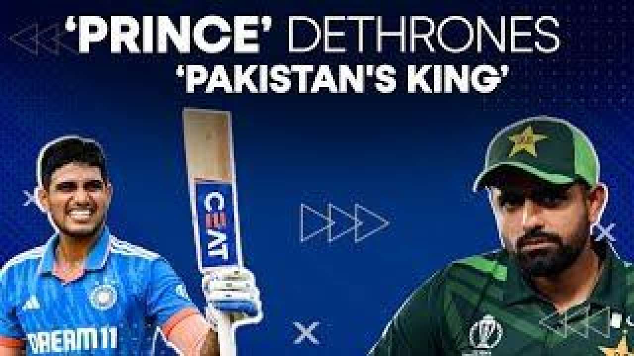 No.1 Batter: Prince of cricket, Shubman Gill 'overpowers' Pakistan's ...