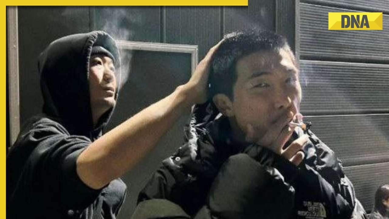 After V and Jungkook, viral photos of BTS' leader RM smoking leaves ...