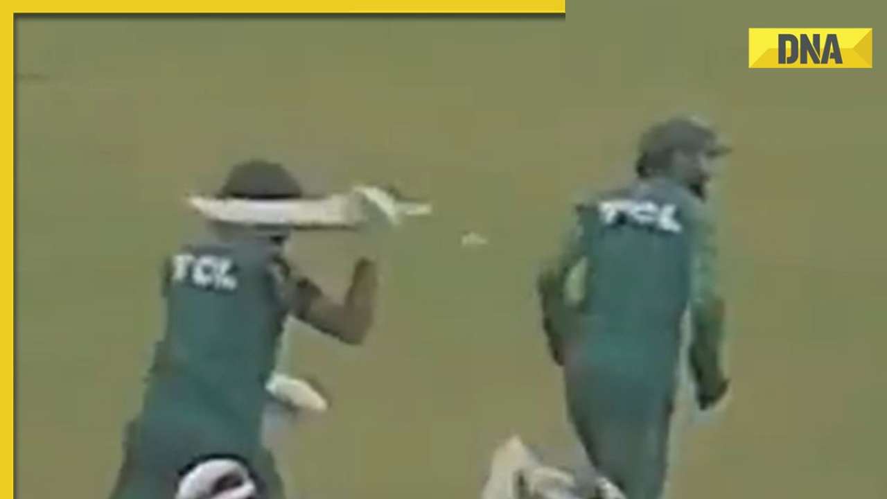 Viral Video Babar Azam Chases Mohammad Rizwan To Hit With Bat During