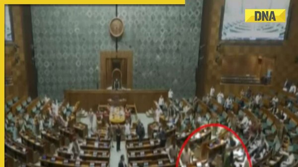 Major security breach in Lok Sabha, two persons seen jumping over ...