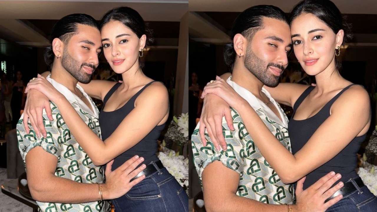 Orry parties with rumoured couple Ananya Panday-Aditya Roy Kapur, poses ...
