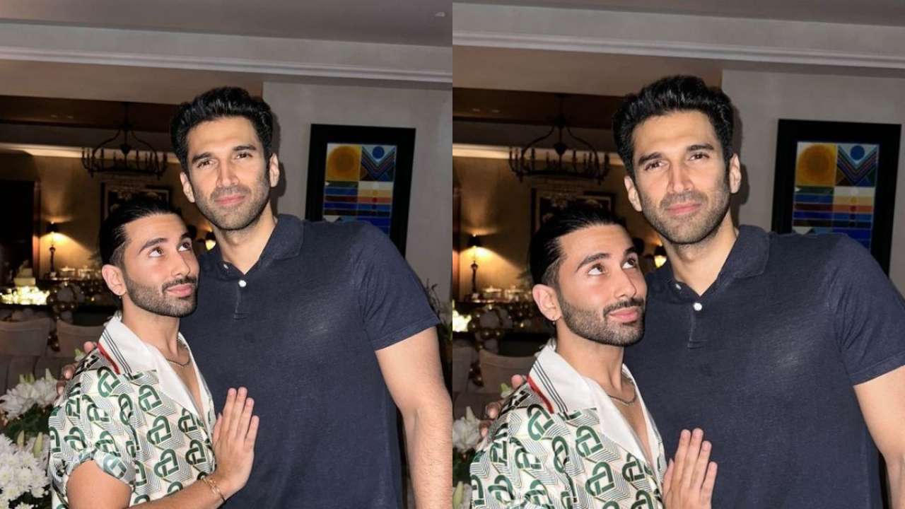 Orry parties with rumoured couple Ananya Panday-Aditya Roy Kapur, poses ...