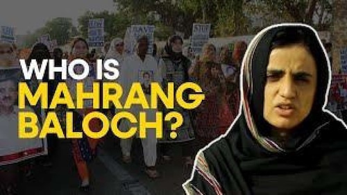 Pakistan protest: Who is Mahrang Baloch? the woman leading Baloch ...