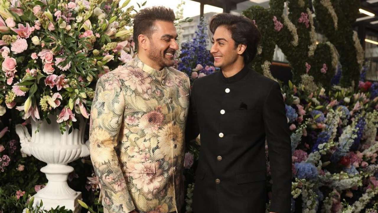 Sshura Khan poses with Arbaaz Khan's son, Salman Khan and family; newlyweds share inside photos ...