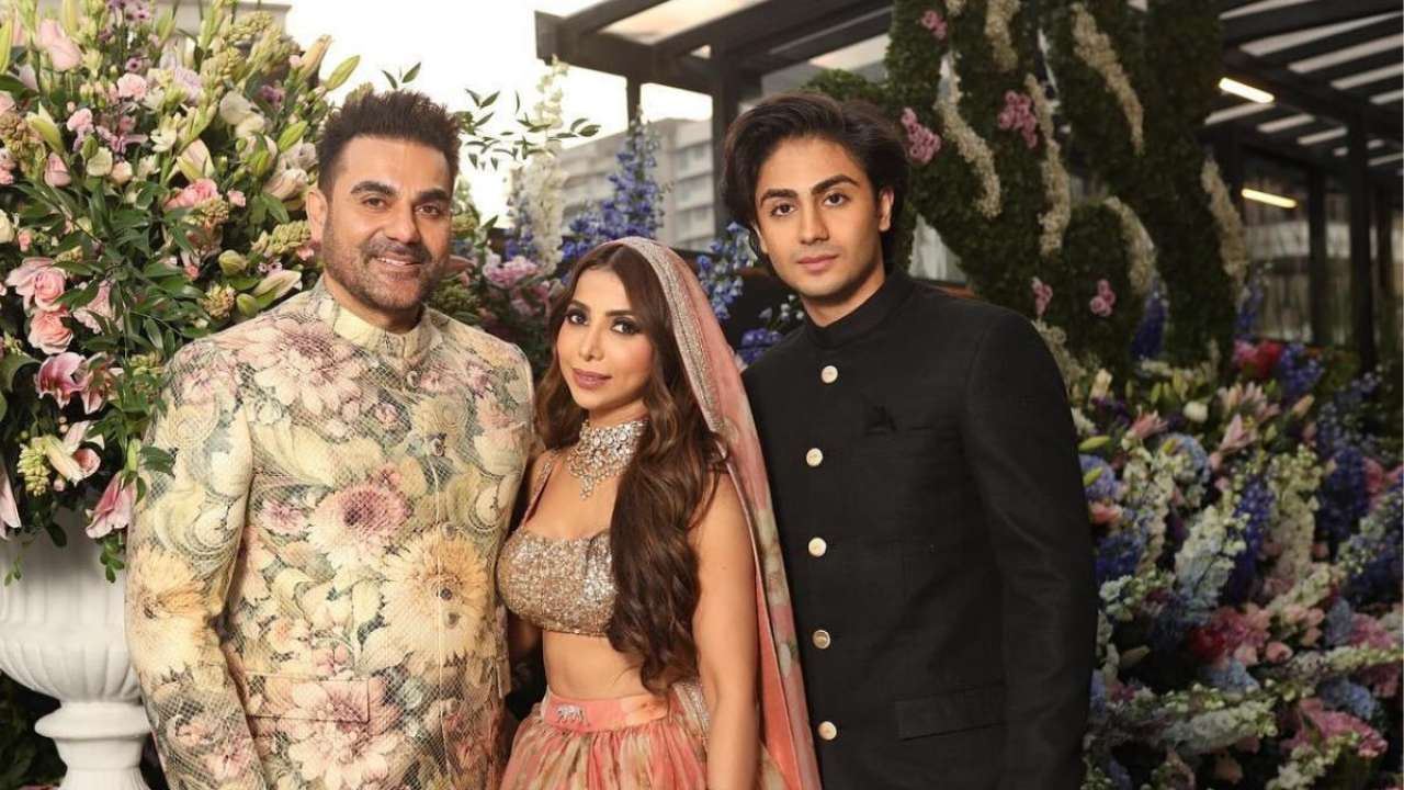 Sshura Khan poses with Arbaaz Khan's son, Salman Khan and family; newlyweds share inside photos ...