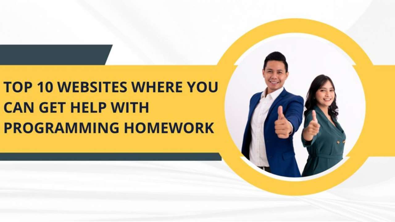 Top 10 websites where you can get help with programming homework at ease
