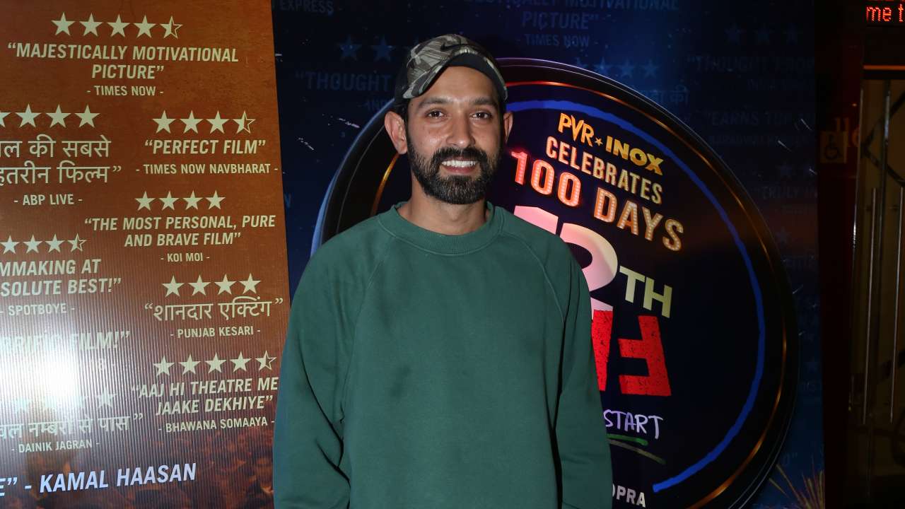 In pics: Vikrant Massey, Vidhu Vinod Chopra celebrate 100 days of 12th Fail in theaters with ...