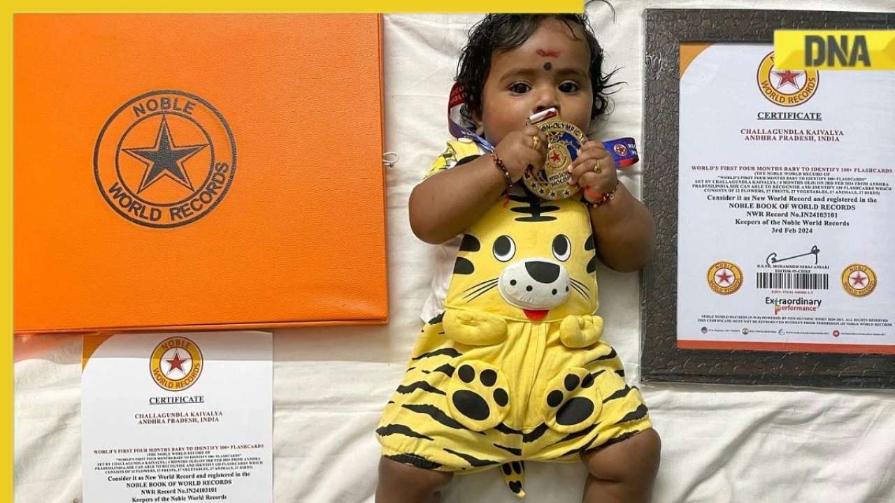 Meet Indian ‘genius’ four-month-old baby who has created a world record ...