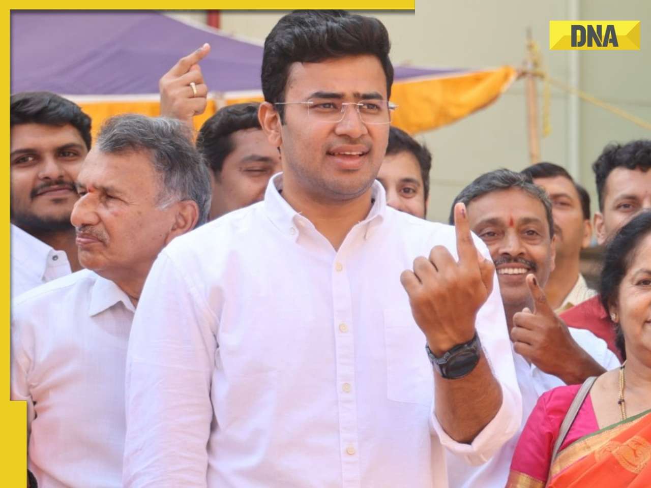 BJP MP Tejasvi Surya booked for seeking votes on religious grounds