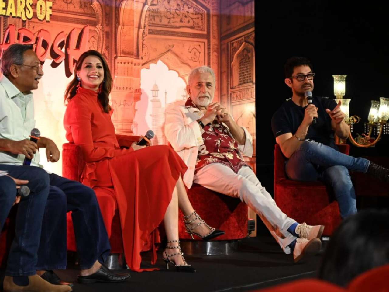 Aamir Khan, Naseeruddin Shah, Sonali Bendre celebrate 25 years of ...