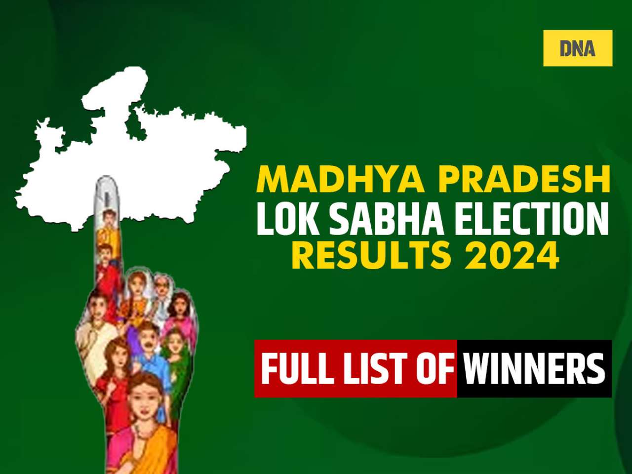Madhya Pradesh Lok Sabha Election Results 2024: Full winner list