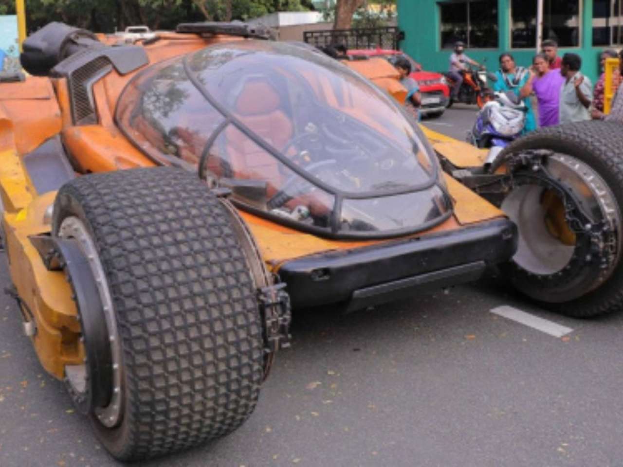 In pics: Prabhas' robotic car Bujji from Kalki 2898 AD takes over ...