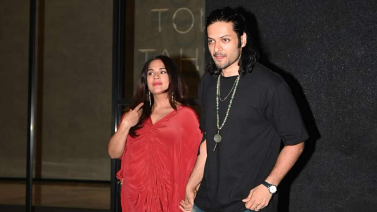 In pics: Richa Chadha cheers for Ali Fazal, Isha Talwar, Vijay Varma ...