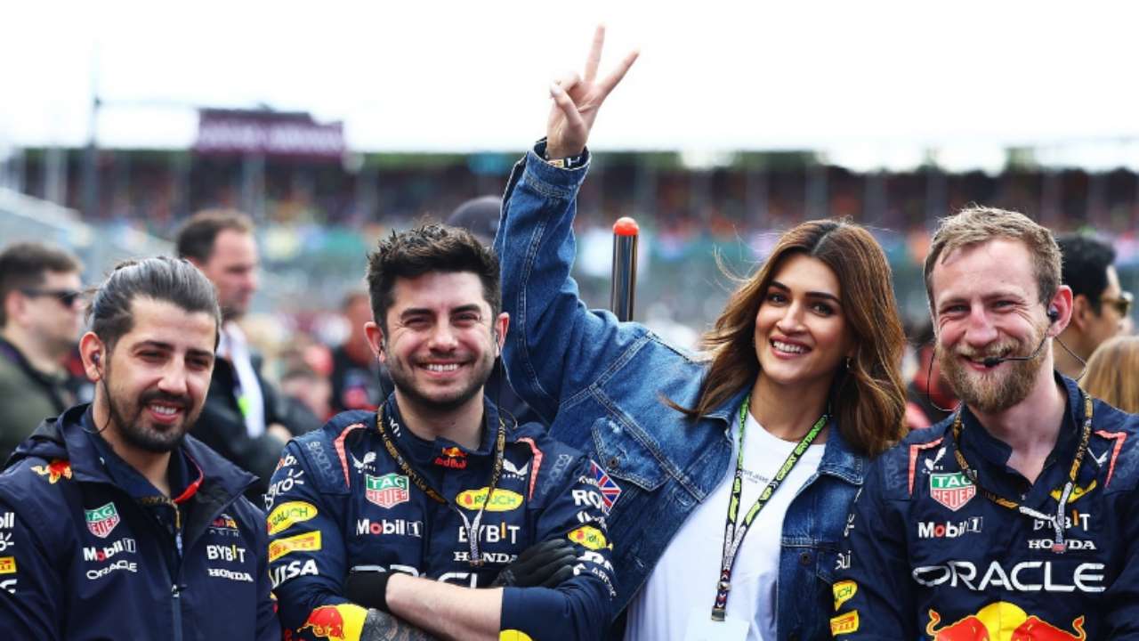 Kriti Sanon makes 'unforgettable memories' at her first F1 race, shares ...