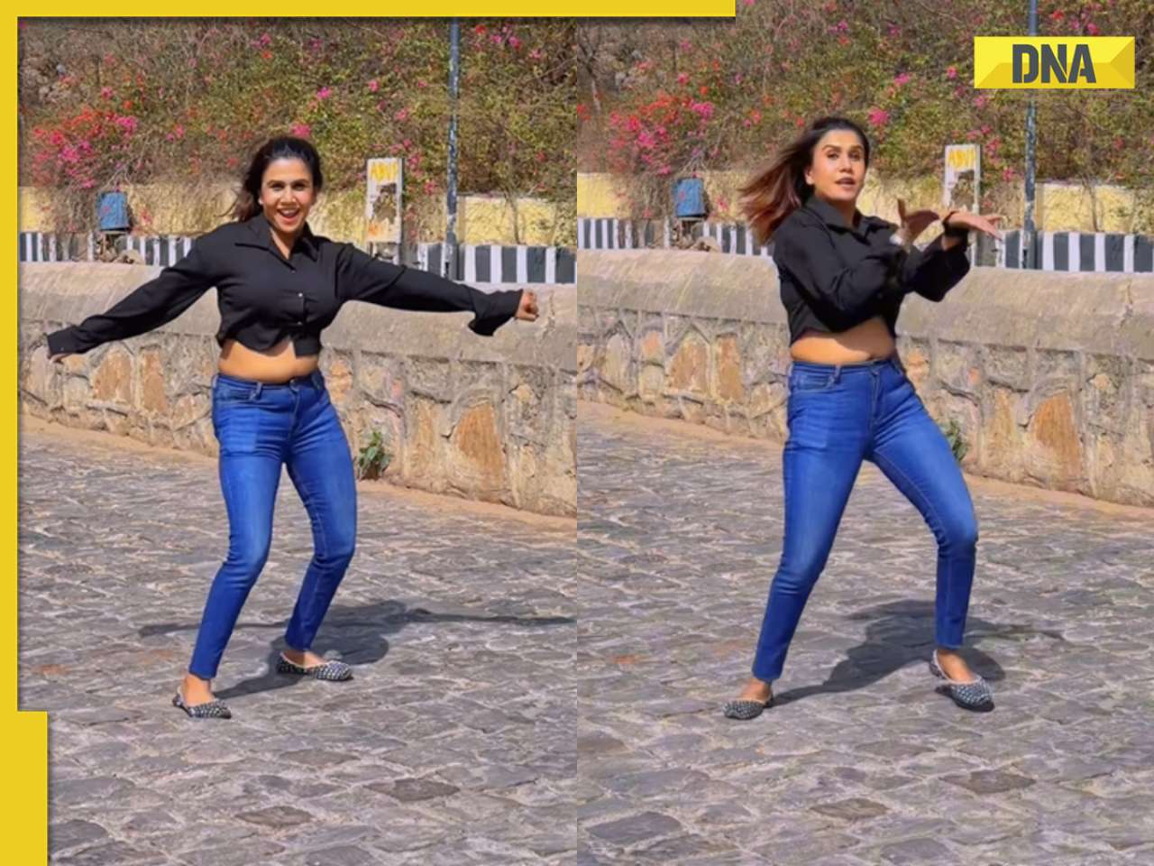 Viral Video Girls Sensational Belly Dance To Calm Down In Sexy Black