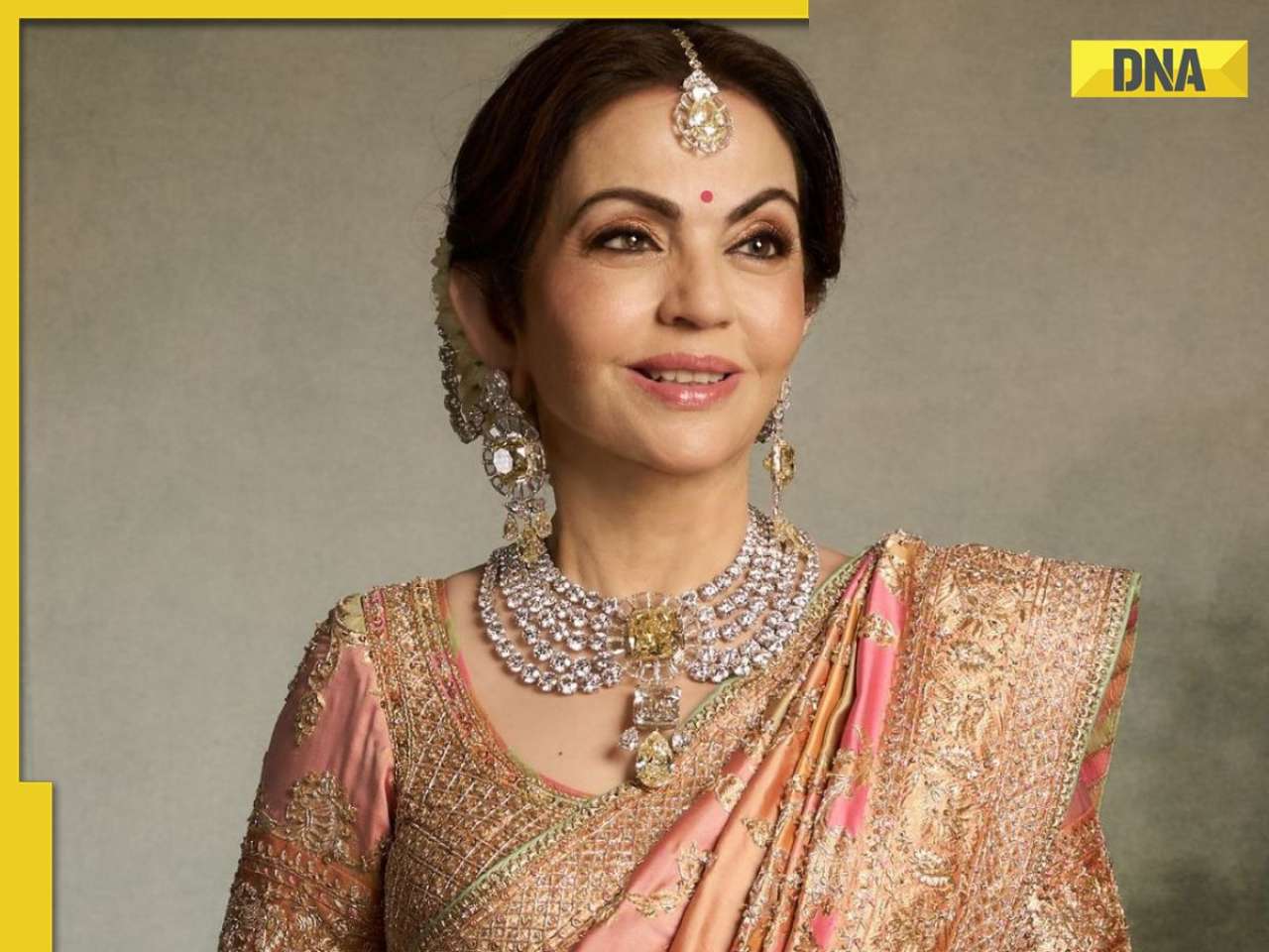 Nita Ambani s 180 carat diamond necklace for Anant Radhika wedding took over 1 000 hours to make
