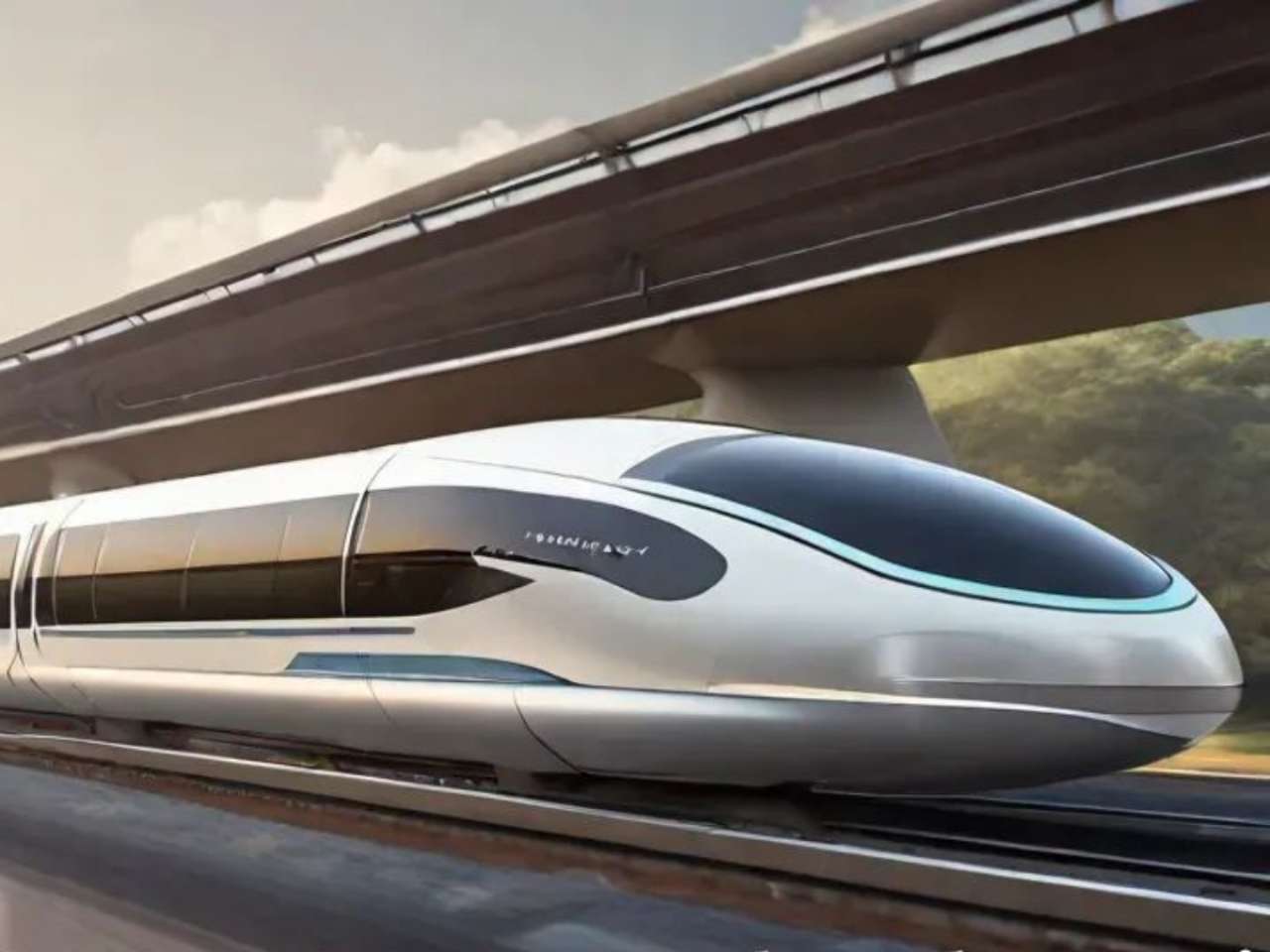 AI imagines Indian railways after 100 year