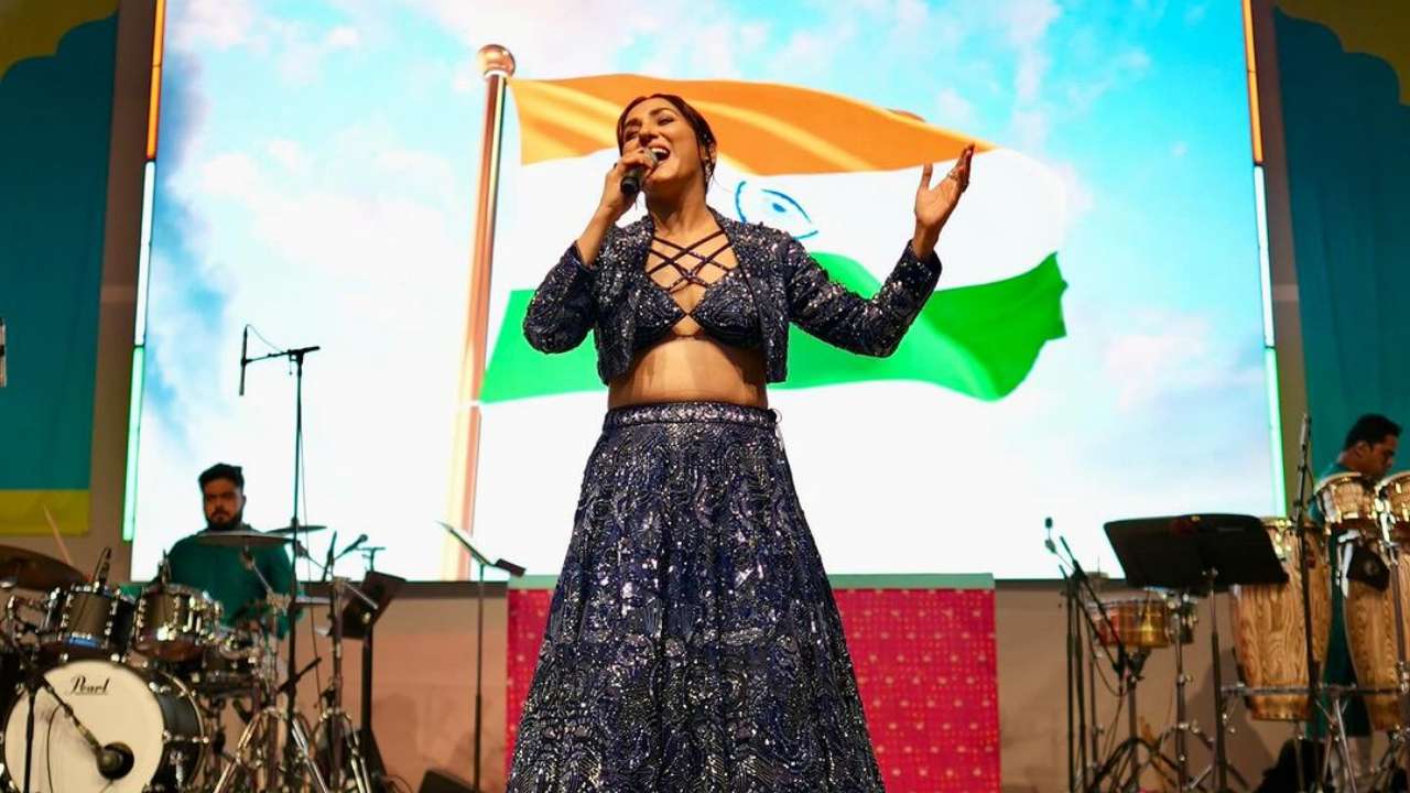 In pics: Neeti Mohan supports Indian athletes with 'unforgettable' live ...