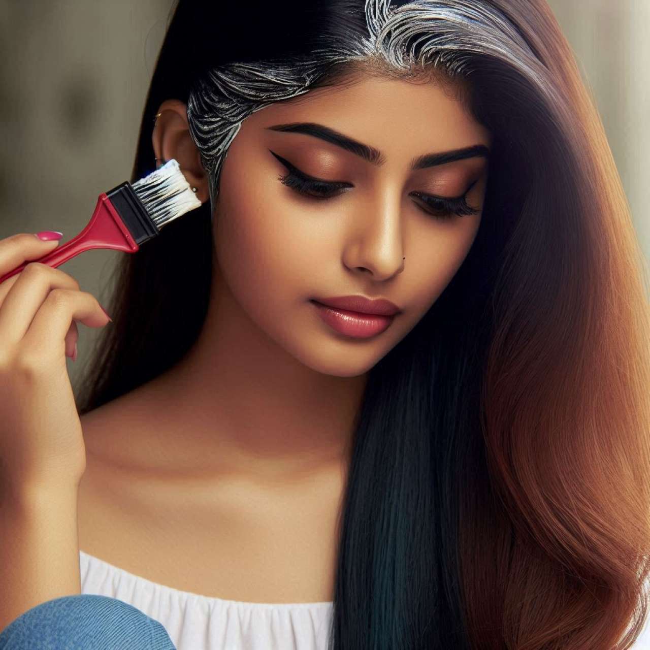 Top ammonia-free hair colour for sensitive scalp